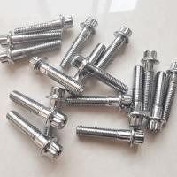 China Universal Compatibility M7x32 Steel Chrome Plated 12 Point Wheel Bolt with Universal Fitment and Durable Chrome Coating for sale