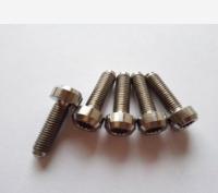 China Grade GR5 Titanium Split Rim Bolts M7 x 24MM DIN Standard Natural Finish for Your Manufacturing Needs for sale
