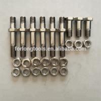 China 6AL-4V Titanium Alloy GR5 Finish Bolt Kit for Sprint Car Race Bolt One Nut Stud Performance for sale