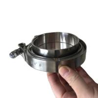 China Universal Year Stainless Steel 1.75'' Inch V Band Clamps for Turbo Exhaust Pipe Easy Installation for sale