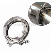 China Universal Year Stainless Steel 1.75'' Inch V Band Clamps for Turbo Exhaust Pipe Easy Installation for sale