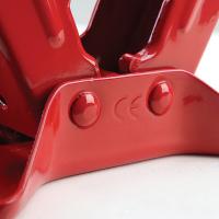 China Red 1.5 Ton Scissor Jack for Car Repair Max Height 385mm Minimum Height 105mm Support Manual Mechanical Jack Auto Repair Tool for sale