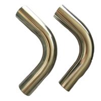 China Welding Connection 25mm*1.5mm 90 Degree Elbow Exhaust Pipe made of Stainless Steel 304 Material for Industrial for sale