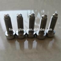 China DIN Standard M7 x 24mm 6AL-4V Titanium Alloy Bolt for BBS Split Rim Wheels Best Performance Material for sale