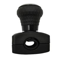 China 360 Degree Grip Ball Turning Hand Control Steering Wheel Booster Spinner Knob for Universal Tractors and Forklifts in Black for sale