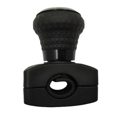 China 360 Degree Grip Ball Turning Hand Control Steering Wheel Booster Spinner Knob for Universal Tractors and Forklifts in Black for sale