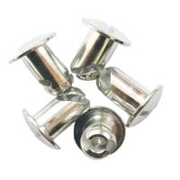 China Universal Sprint Car Quarter Turn Silver Dzus 7/16*.500 Slotted Head with Spring 1 3/8