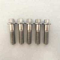 China 1.25 Pitch Flanged M8 Nuts in 6AL4V Grade Titanium for DIN Standard Mechanical Applications for sale