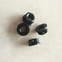 China Corrosion-Resistant PVD Finish M10 X 1.25 Black Titanium Hex Flange Nuts Drilled for Lock Wire DIN Standard for sale