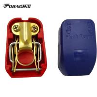 China Universal Battery Terminals Plastic Protect Cover for Car Cable Terminal Clamps Connectors in Blue and Red Material for sale