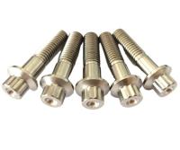 China Universal Year 2021 M8X32mm Colorful Titanium 12 Point Flanged Head Bolts for Superior Performance for sale