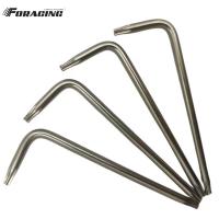 China Industrial Grade Torx End Allen Key T8 L Type Star Key for M3 M4 Socket Bike Pedal Key Customized and OEM Support Natural for sale