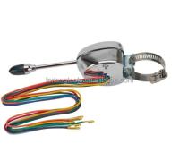China Standard OE NO. Universal Turn Signal Switch with Heavy Duty Clamps and 12V Compatibility for sale