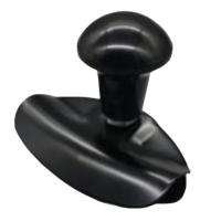 China Upgrade Your Driving Experience with Black/Silver Universal Steering Wheel Spinners Car Fitment for sale