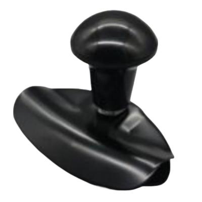 China Upgrade Your Driving Experience with Black/Silver Universal Steering Wheel Spinners Car Fitment for sale