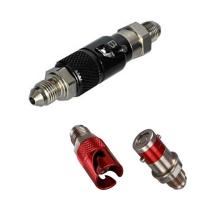 China Universal Year Standard 3AN Black Aluminum Quick Release Dry Brake Line Coupling Fitting for Universal Vehicle Fitment for sale