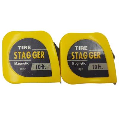 China Yellow Color Racing Car Stagger Tape Measure Tap 10 Feet * 1/4