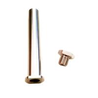 China Titanium Alloy Spindles with Natural Finish and DIN Standard 5/8