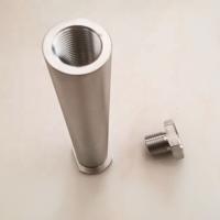 China Titanium Alloy Spindles with Natural Finish and DIN Standard 5/8