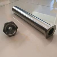 China Titanium Alloy Spindles with Natural Finish and DIN Standard 5/8
