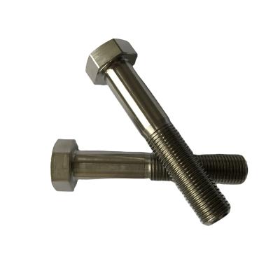 China ISO Standard 1/2-20*2.75 Inch Titanium Hex Head Bolt for Sprint Car in Imperial Measurement System Natural Colour for sale