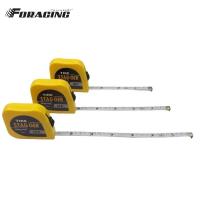 China 10 FT Steel Blade Racing Tire Stagger Tape Measure with Magnetic Back and Chrome Plated Finish Custom Logo for sale