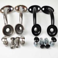 China Steel Street Rat Hot Rod Black or Polished Headlight Stands Mounts for Universal Car Fitment Superior Performance for sale