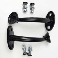 China Steel Street Rat Hot Rod Black or Polished Headlight Stands Mounts for Universal Car Fitment Superior Performance for sale
