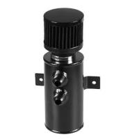 China Universal 750ML Oil Catch Can Reservoir Tank Polished Aluminum W/ Breather Filter Baffled AN10 for Unmatched Performance for sale