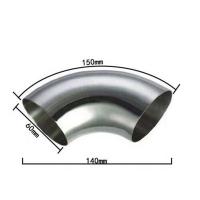 China 304 Stainless Steel Grade 90 Degree Welding Bend Elbow Round Shape with Polished Finish 1.5mm Casting Thickness for sale