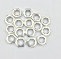 China DIN Standard Natural Finish 1/2-20 Thin Nyloc Nut for Sprint Car Racing in Titanium Gr5 and Durability for sale