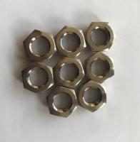 China DIN Standard Natural Finish 1/2-20 Thin Nyloc Nut for Sprint Car Racing in Titanium Gr5 and Durability for sale