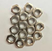 China DIN Standard Natural Finish 1/2-20 Thin Nyloc Nut for Sprint Car Racing in Titanium Gr5 and Durability for sale