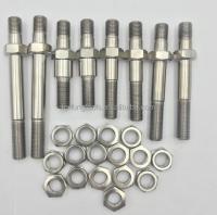 China DIN Standard Natural Finish 1/2-20 Thin Nyloc Nut for Sprint Car Racing in Titanium Gr5 and Durability for sale