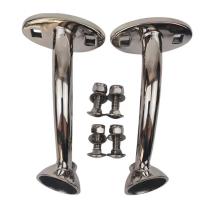 China Standard OE NO. Replace/Repair Your Hot Rod Highboy Headlights with Polished Stainless Steel Mounts Universal Fitment for sale
