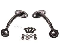 China Standard OE NO. Replace/Repair Your Hot Rod Highboy Headlights with Polished Stainless Steel Mounts Universal Fitment for sale