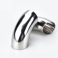 China Customized Support Round 304 Stainless Steel 90 Degree Welding Bend Elbow Stocked for Immediate Delivery for sale