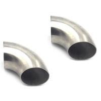 China 304 Stainless Steel 90 Degree Welding Bend Elbow 90 45 Degree 76mm OD Round Head Code Industrial Standard Construction for sale