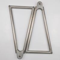 China Custom-made Jacobs Ladder Natural Titanium 13 5/8 in Long 3 hole 1 hole for Universal Car Fitment Sprint Car Racing for sale