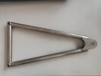 China Custom-made Jacobs Ladder Natural Titanium 13 5/8 in Long 3 hole 1 hole for Universal Car Fitment Sprint Car Racing for sale