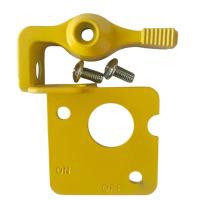 China OEM Standard Size Red Yellow Silver Lockout Lever Kit for Racing Car Battery Master Disconnect Switch Repair/Replacement for sale