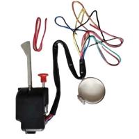 China Street Hot Rod Universal Turn Signal Switch with Hazard and Chrome Column Mounting Universal Installation for sale
