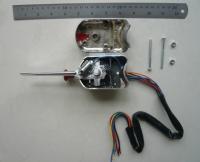 China Street Hot Rod Universal Turn Signal Switch with Hazard and Chrome Column Mounting Universal Installation for sale