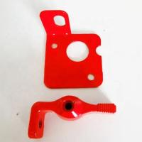 China Universal Steel Lockout Lever Kit for Car Battery Master Disconnect Switch Convenient Battery Control Yellow Silver for sale