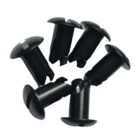 China Black ALLOY Sprint Car Dzus Fasteners Qtr Turn Dzus Button 5/16 x0.500 Inch for Racing Enthusiasts for sale