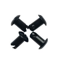 China Black ALLOY Sprint Car Dzus Fasteners Qtr Turn Dzus Button 5/16 x0.500 Inch for Racing Enthusiasts for sale