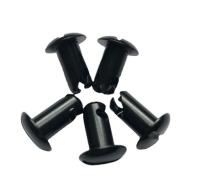 China Black ALLOY Sprint Car Dzus Fasteners Qtr Turn Dzus Button 5/16 x0.500 Inch for Racing Enthusiasts for sale