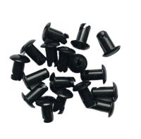 China Black ALLOY Sprint Car Dzus Fasteners Qtr Turn Dzus Button 5/16 x0.500 Inch for Racing Enthusiasts for sale