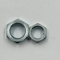 China Imperial Inch Measurement System Stainless Steel Hex Jam Nut 7/16-20 Thin Nut Hexagon Standard Size for Easy Installation for sale