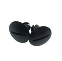 China Universal Sprint Car Aluminum Quarter Turn Dzus 7/16 x .500 with 1inch head Black Easy Installation for sale